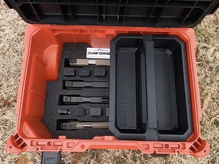 Milwaulkee Pack Out Rolling Tool Box V4 Pistol - Gunformz - Semi Custom ...