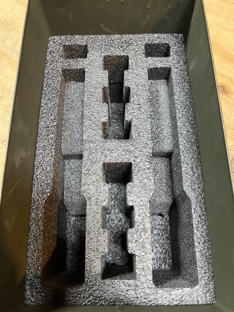 PL SAW AMMO CAN V2 Foam Kit - Gunformz - Semi Custom Foam Case Kits